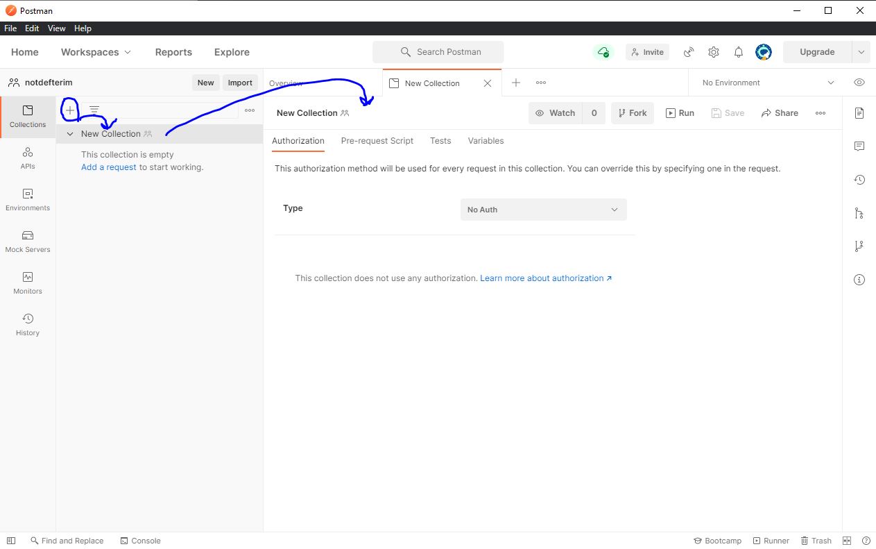 Efektif Postman kullanımı