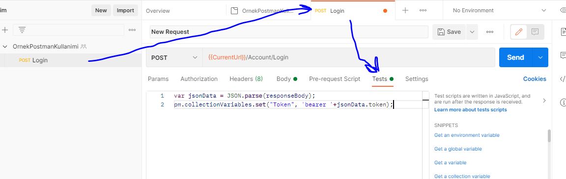 Efektif Postman kullanımı